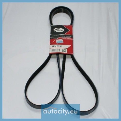 Gates 6PK2153 6PK2150 6PK2155 6PK2156 Courroie trapezoidale a nervures ...