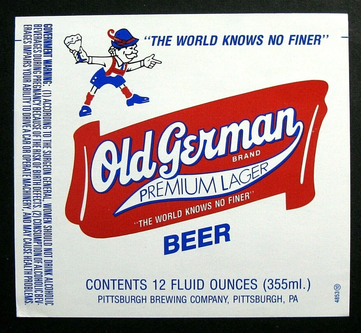 Vintage German Beer Labels
