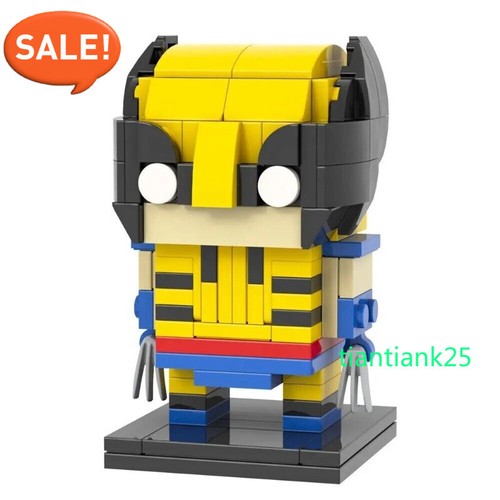 Brickheadz Wolverine Building Blocks Kit Puzzle Toys Christmas Gift ...