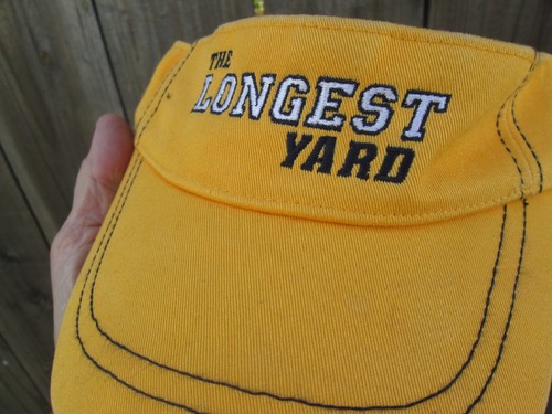 THE LONGEST YARD 2005 Adam Sandler Football Film Promo Cap Hat Visor | eBay