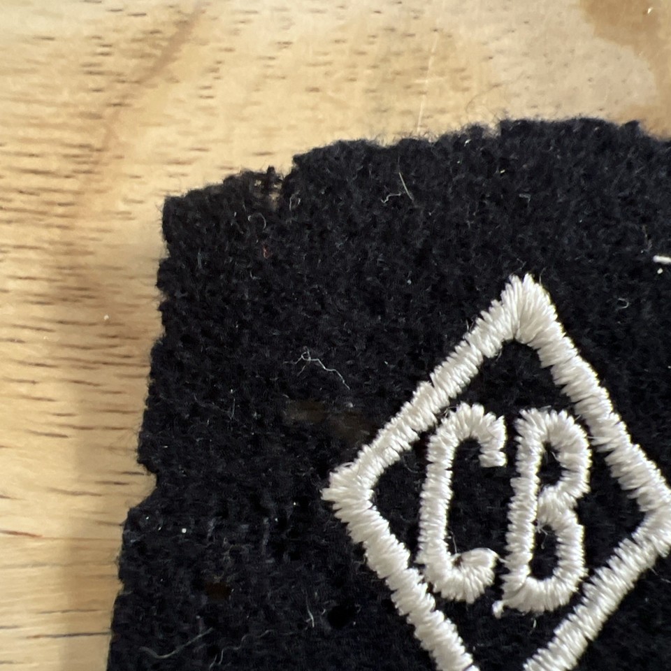 WWII USN Navy Distinguishing Mark CB Construction Battalion (Seabees ...