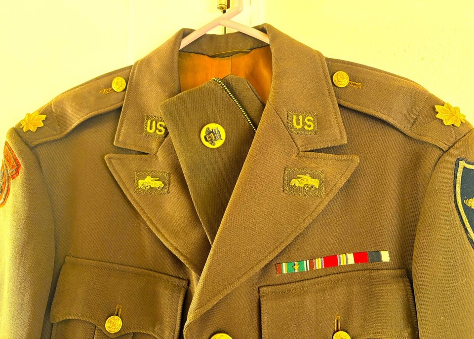 Rare Original WW2 Era US Army Officer’s 612th TANK DESTROYER Uniform | eBay