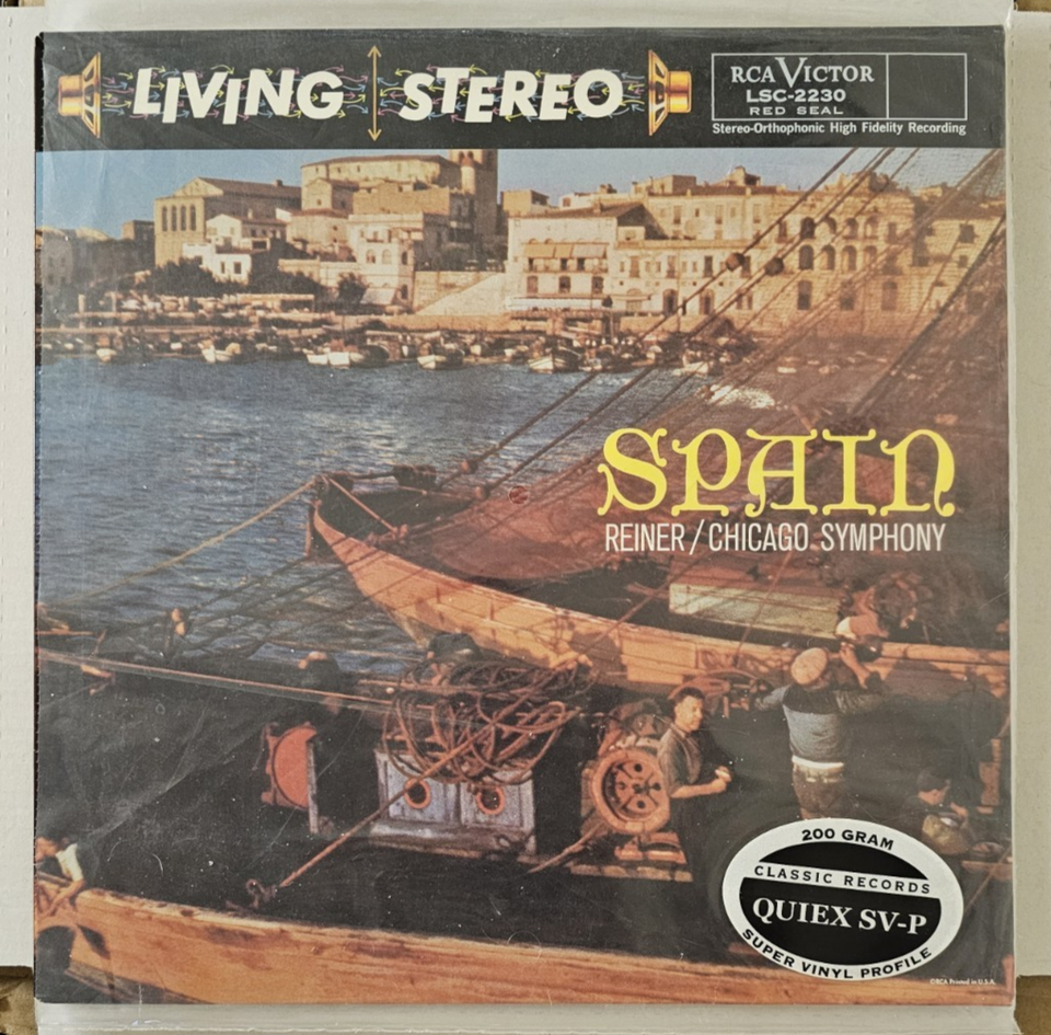 Audiophile -SPAIN~REINER - CHICAGO SYMPHONY CLASSIC REISSUE OF RCA LSC ...