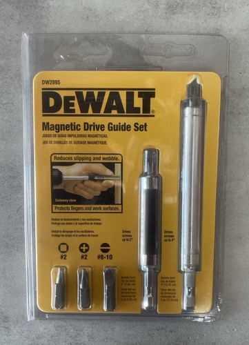 Dewalt DW2095 Magnetic Drive Guide Set Screwdriver Drill Bit ...
