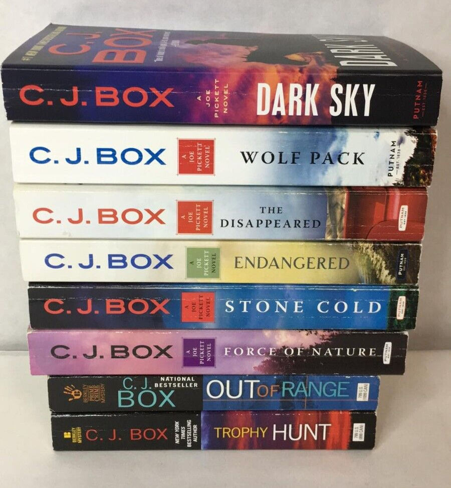 Lot of 8 JOE PICKETT Series Books by C.J. Box C J Box - Paperback ...