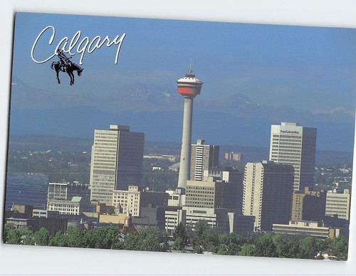 Postcard The Calgary Skyline, Calgary, Canada | eBay