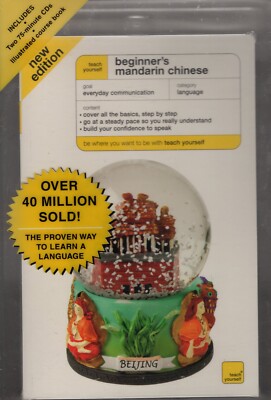 Teach Yourself Beginner's Mandarin Chinese (Book + 2 Audio CDs) (BRAND ...
