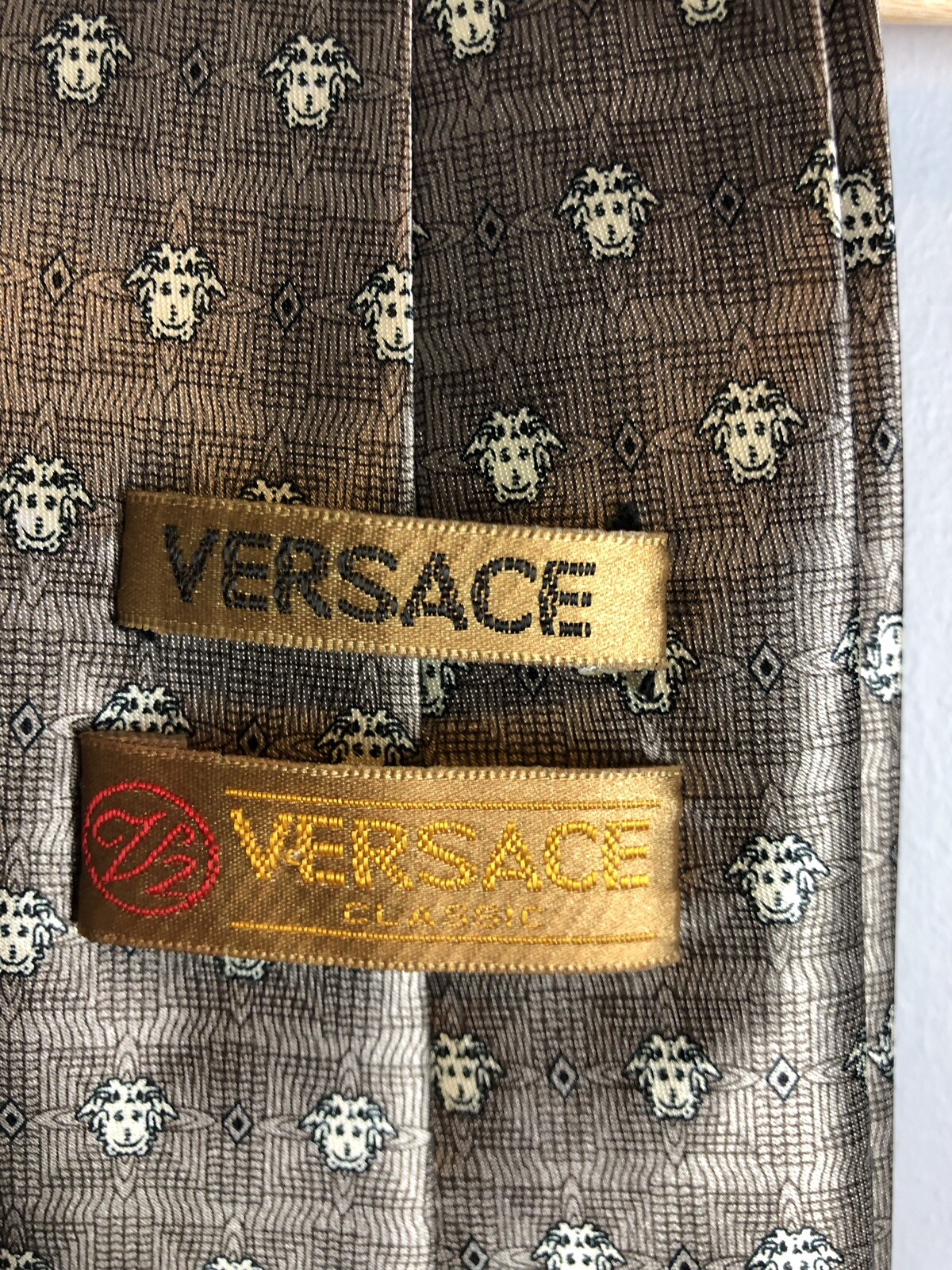 Men’s Vintage Versace Medusa Head V2 Classic 100% Sil… - Gem