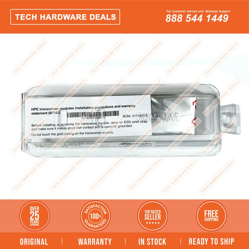 JG325A RETAIL BOX X140 40G Quad Small Form-factor Pluggable (QSFP+ ...