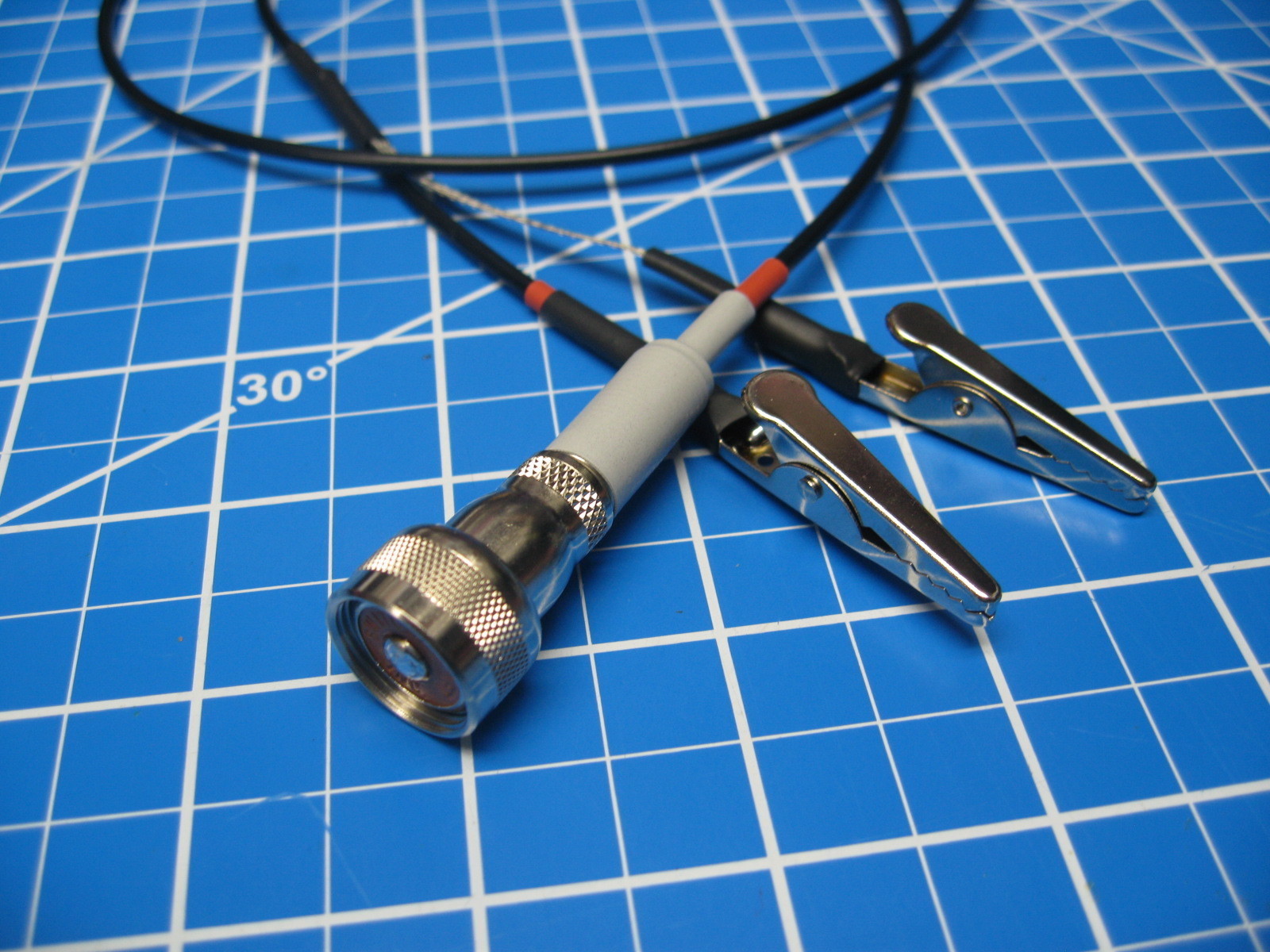 Custom Shielded Test Lead - for Vintage Test Gear - Oscilloscopes/VOM's ...