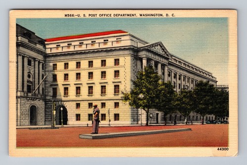Washington DC U.S Post Office Department Vintage Postcard Souvenir ...