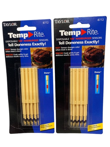 18 Temp Rite Disposable Hamburger Sensors 8772 Tell Doneness Exactly ...