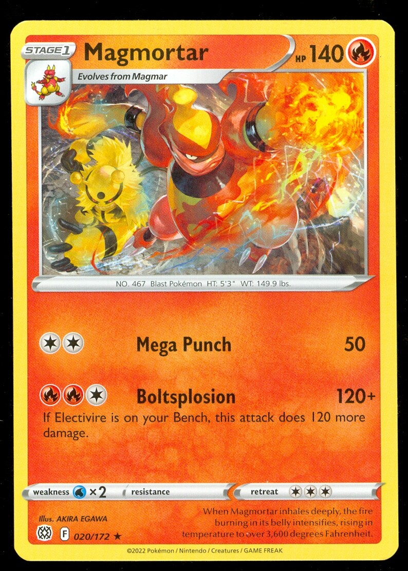 Pokemon Mega Magmortar