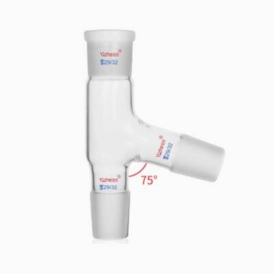 29# Borosilicate Glass Distillation 3-Joints Distilling Head Lab ...