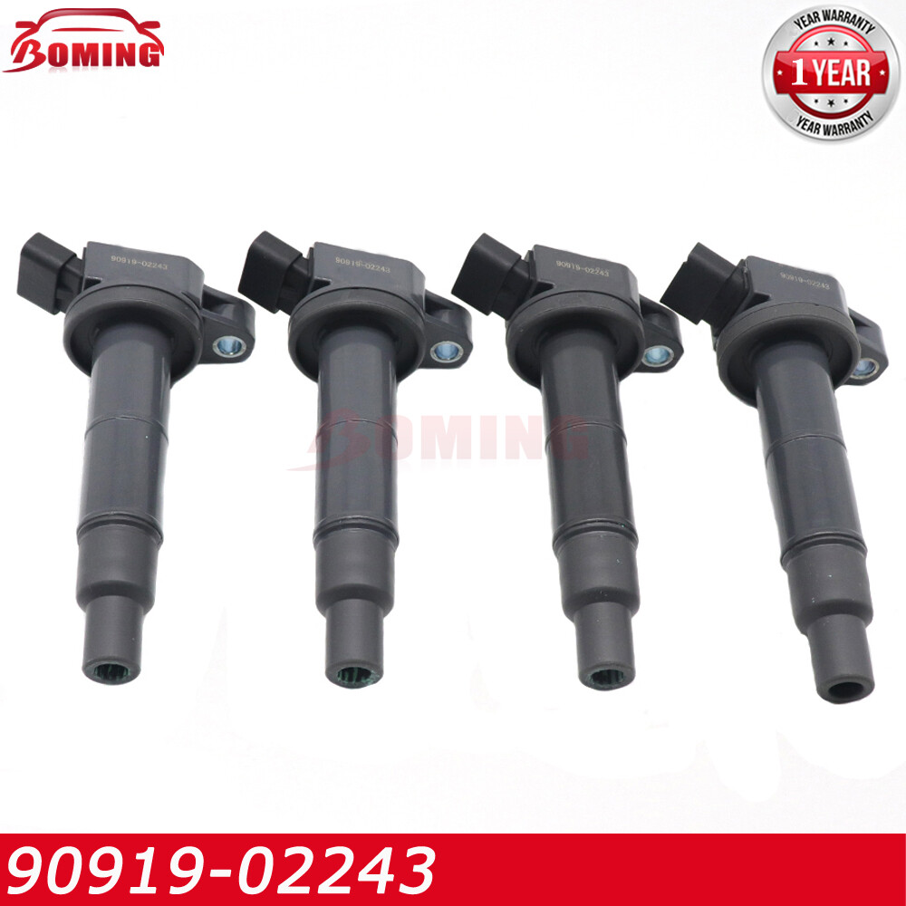 4x Ignition Coils 9091902243 For Toyota Camry Lexus Scion Rav4 ...