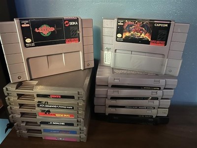 Nes and Snes Games | eBay