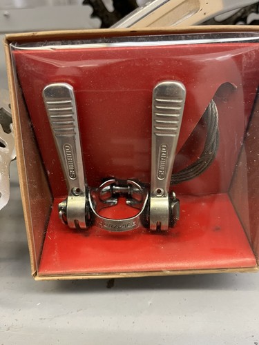 Vintage Dura Ace Shifters Down Tube Speed Shift Lever Clamp On Shimano ...