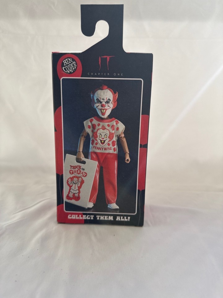 Neca Ben Cooper It Chapter One Pennywise 5.5" Figure With Costume ...