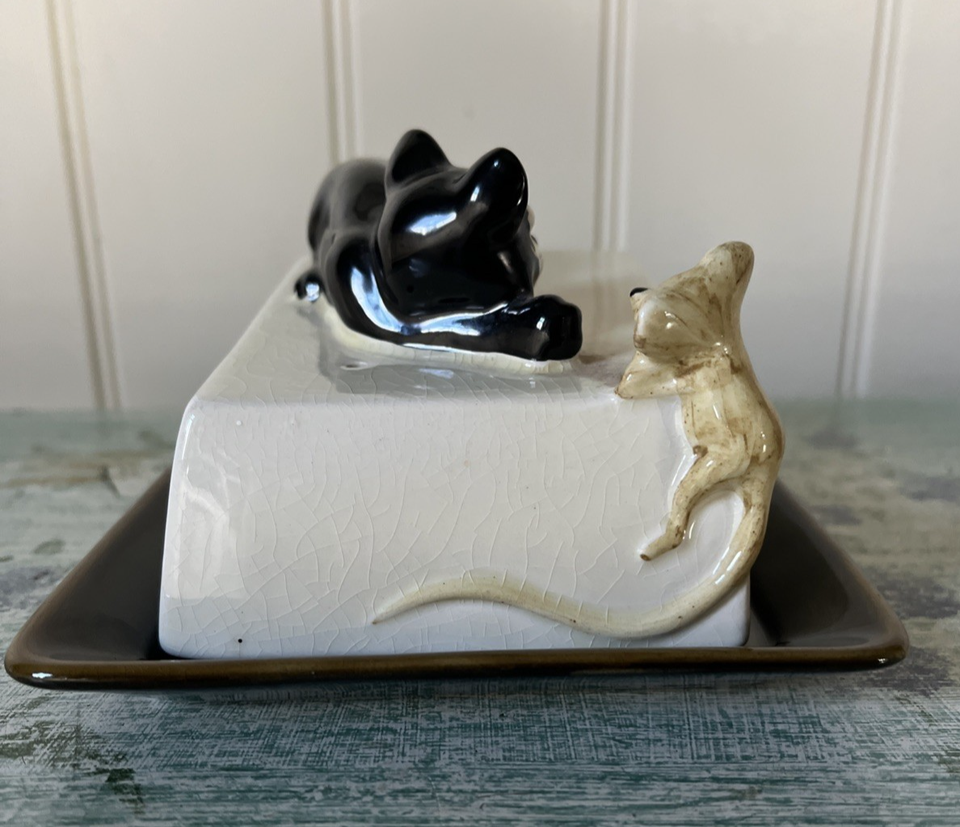 Vintage Retro 1960's/70’s Sylvac 4525 Cat & Mouse (Tom & Jerry) Cheese ...