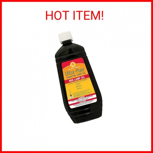 Lamplight ¼ Gallon (32 oz) Ultra-Pure Lamp Oil Red - liquid paraffin ...