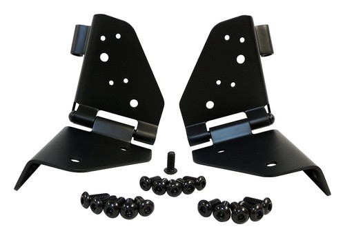 RT Off-Road RT34096 Black Stainless Windshield Hinges for 87-95 Jeep ...
