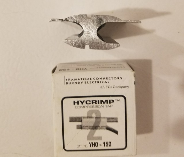 NOS BURNDY HYCRIMP Compression Tap Yho-150 for sale online | eBay