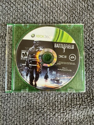 Battlefield 3 Microsoft Xbox 360 Video Game Disc 1 Only | eBay