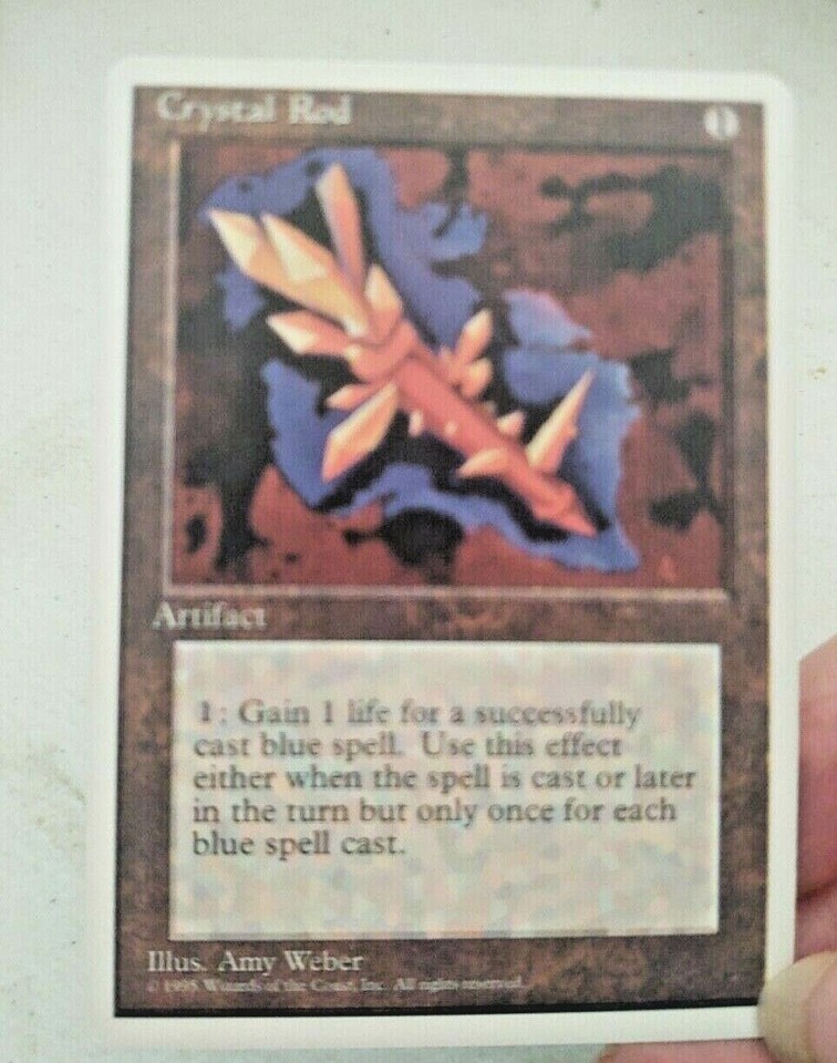 MTG Crystal Rod Fourth Edition 311/379 Regular Uncommon NOS See ...