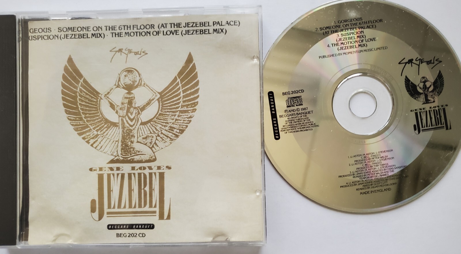 Gene Loves Jezebel – Gorgeous cd SINGLE UK | eBay