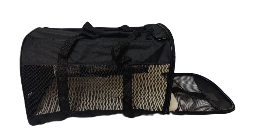 Petmate Soft Sided Kennel Cab up to 15 lbs Size 21"L x 12"W x 12"H Cab ...