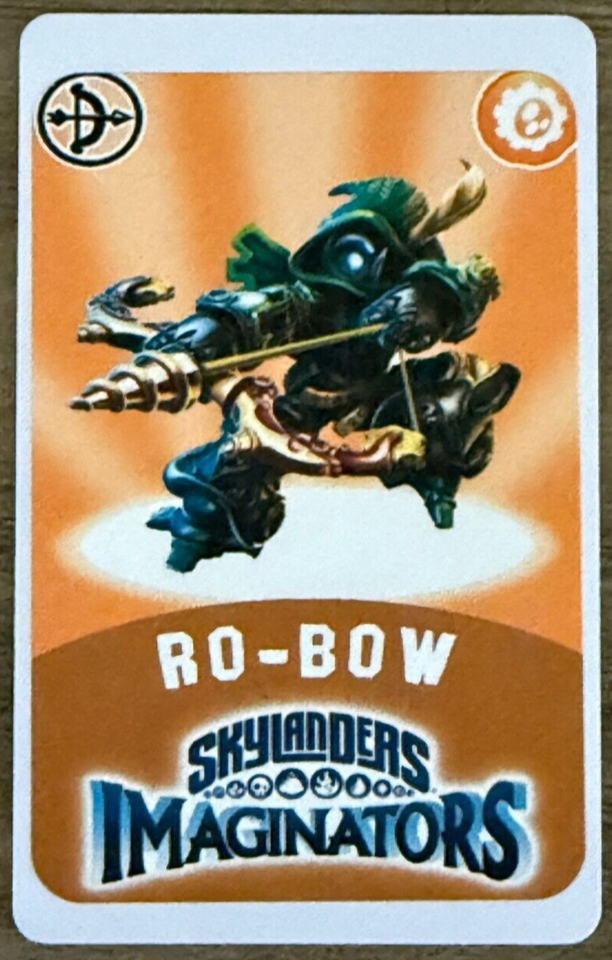 Skylanders Imaginators Ro-Bow NFC Card | eBay
