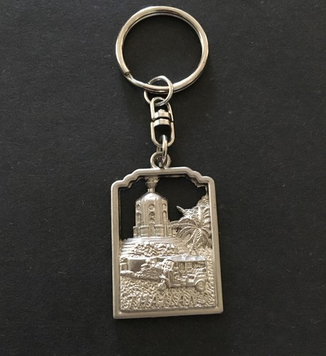 Vintage Keychain THAILAND Cast Aluminum Metal Key Fob Ring Attractions ...