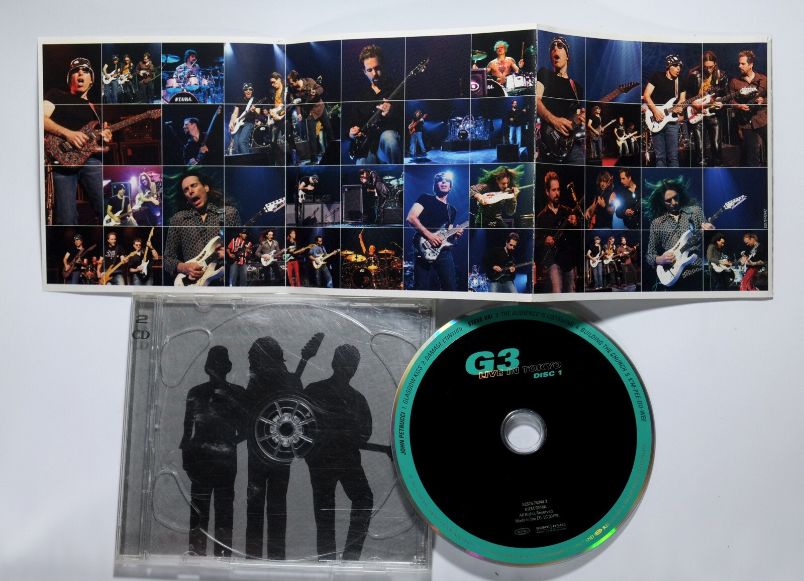 G3 live in Tokyo Guitar Hero Metal Satriani Vaï Petrucci double album ...