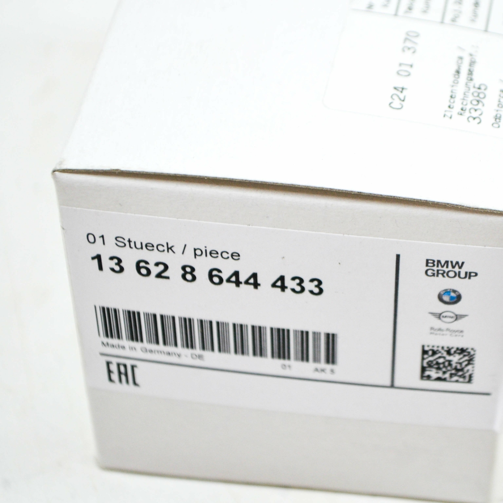 BMW 7 G11 G12 Map Sensor 13628644433 Genuine for sale online | eBay