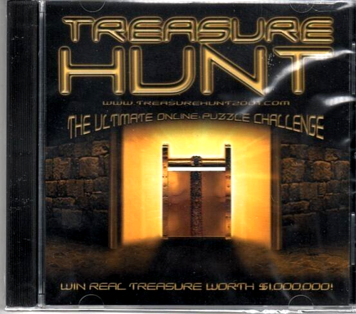 TREASURE HUNT The Ultimate Online Puzzle Challenge PC Game CD-ROM NEW ...