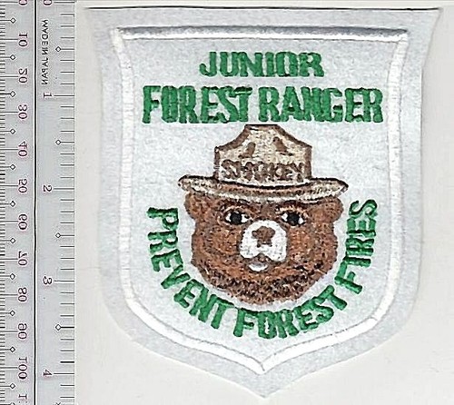 Smokey the Bear Junior Forest Ranger ''Prevent Forest Fires'' US Forest ...