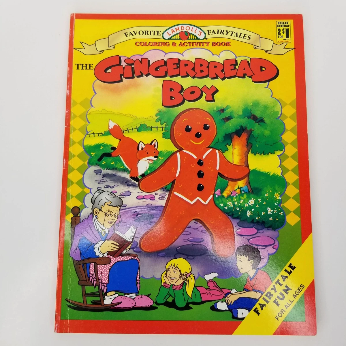 Gingerbread Boy Coloring