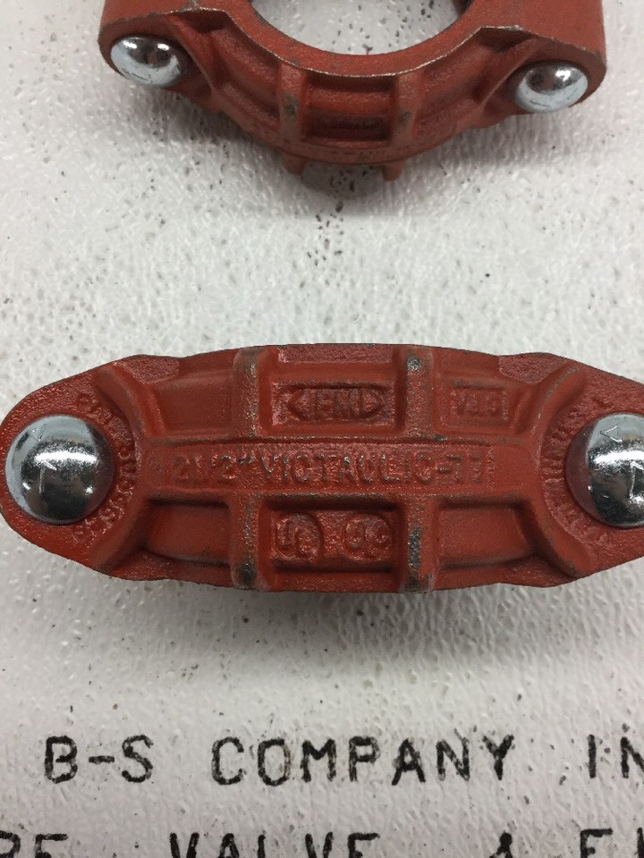 Victaulic Style 77 2-1/2" Heavy Flexible Grooved Pipe Coupling W ...