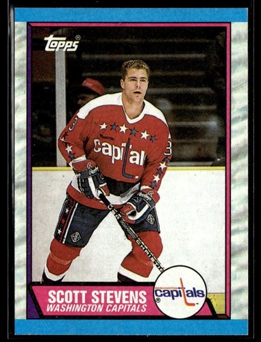 1989-90 Topps #93 Scott Stevens Washington Capitals | eBay