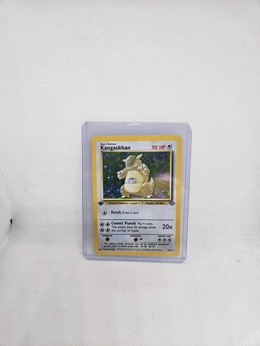 Pokémon TCG Kangaskhan Jungle 5/64 Holo 1999-2000 Wizards Base Set ...