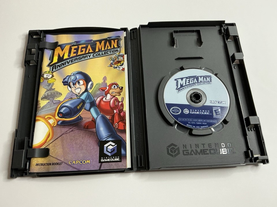 Mega Man Anniversary Collection GameCube Complete With Manual NTSC-USA ...
