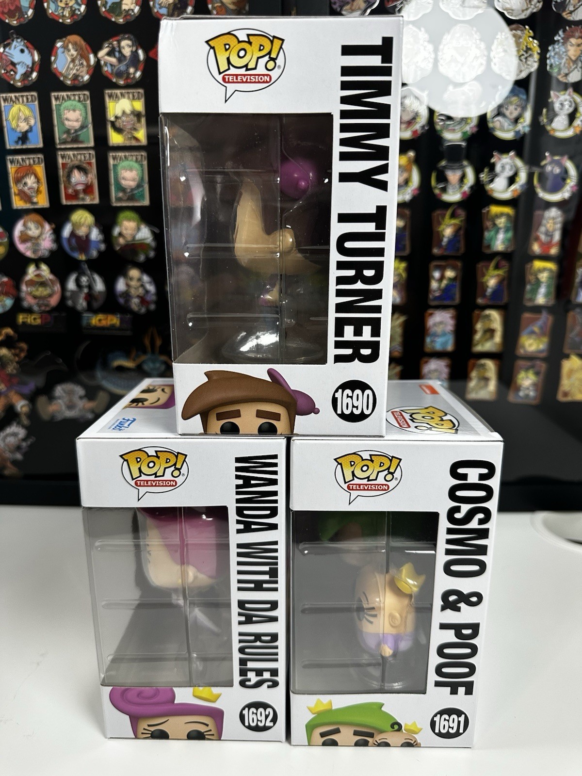 Funko Pop Nickelodeon Fairly Odd Parents Timmy Cosmo & Wanda Bundle IN ...