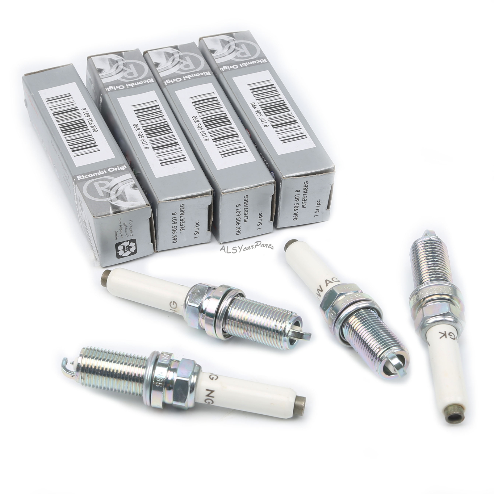 Laser Platinum Spark Plug Set Fit For Audi A4 A5 VW Golf 06K905601B ...