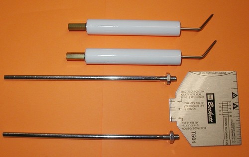 Beckett Oil Burner Electrode Insulator Kit, Igniters AF AFG AR SF SR ...