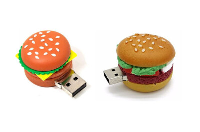 2.0 16gb 32gb 64gb Hamburger Food Burger USB Flash Thumb Drive USA ...