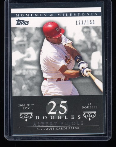 2007 Topps Moments & Milestones /150 Albert Pujols #5 | eBay