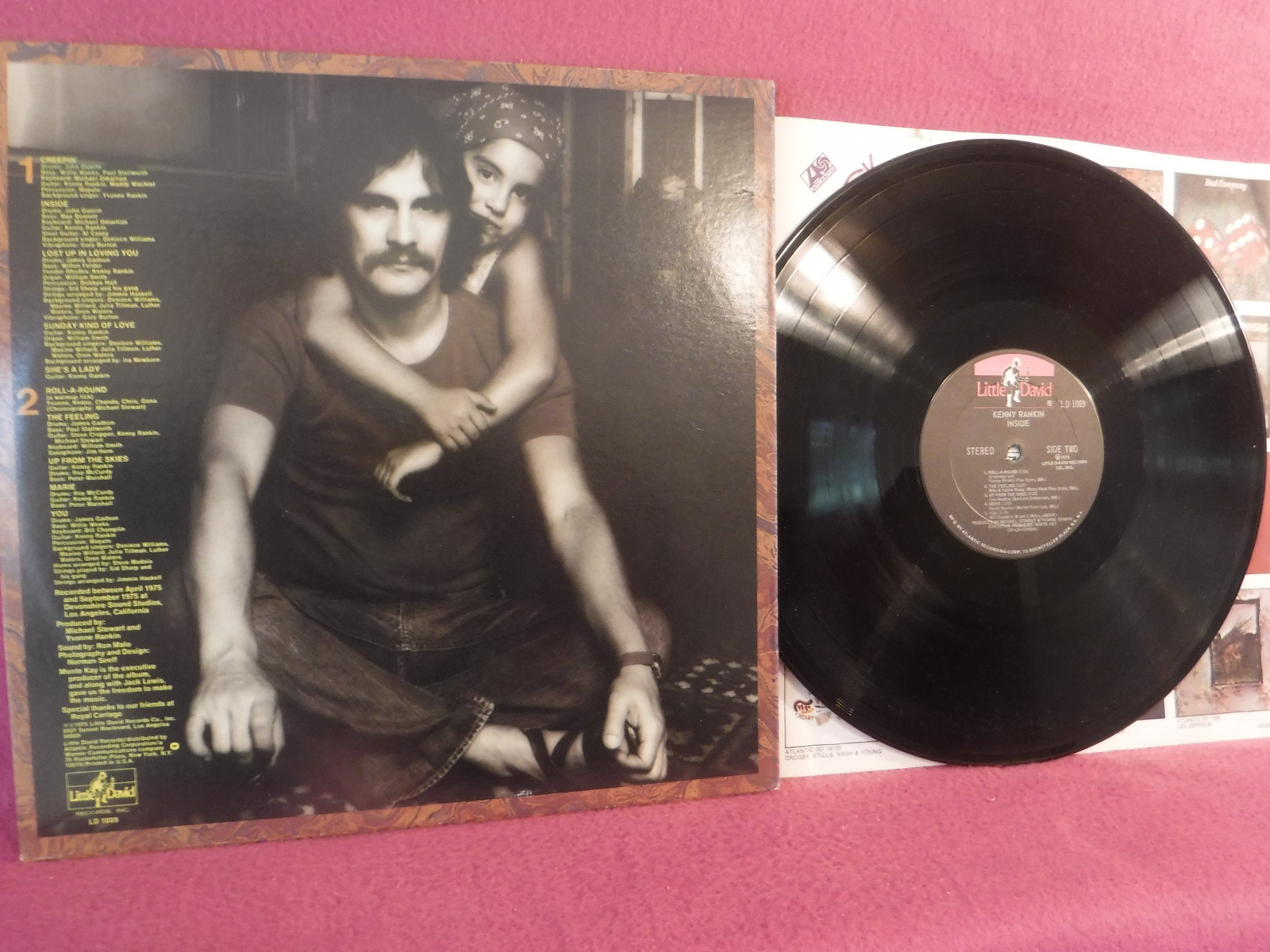 Kenny Rankin, Inside, 1975, Little David Records LD 1009, 1975, Rock ...