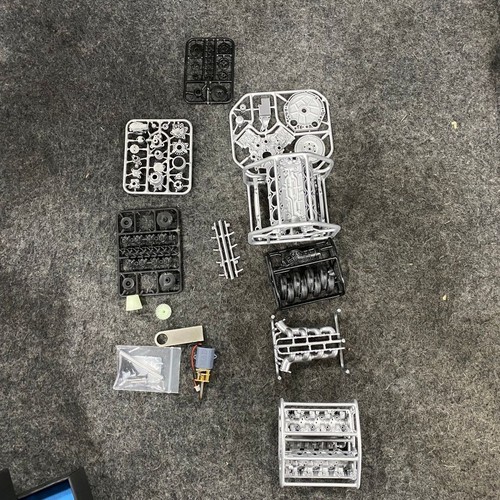 MAD RC Simulation V8 Engine Model Kit Assembly Set for Model Car | eBay
