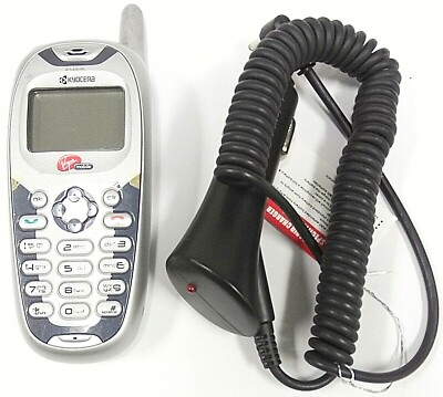 Kyocera Rave K433L - Gray ( Virgin Mobile ) Rare Cellular Phone ...