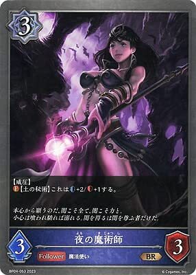 Shadowverse Evolve BP04-053 Night Magician BR | eBay
